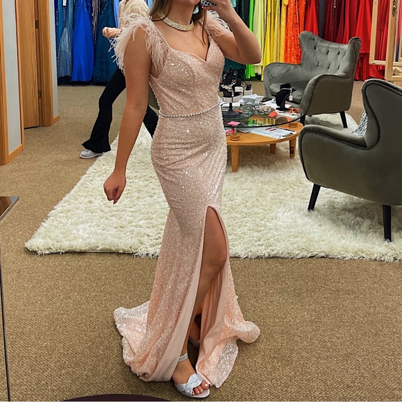 Dresses | Light Pink Timeless Prom Dress | Poshmark